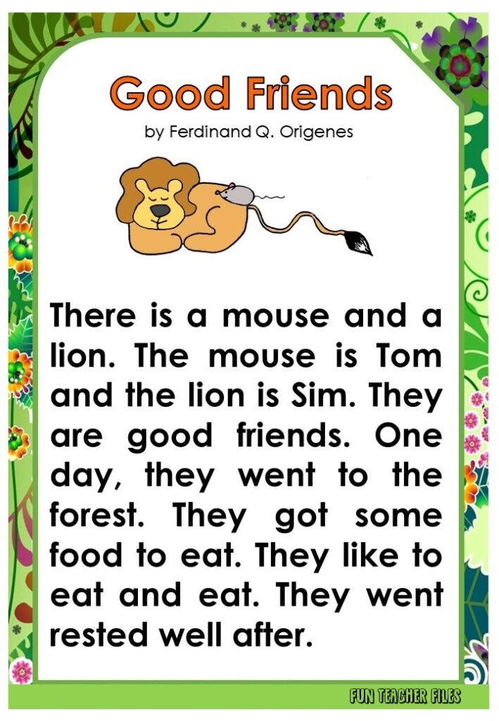 English Reading Passages About Animals Fun Teacher Files English Reading Passages About Animals Fun Teacher Files