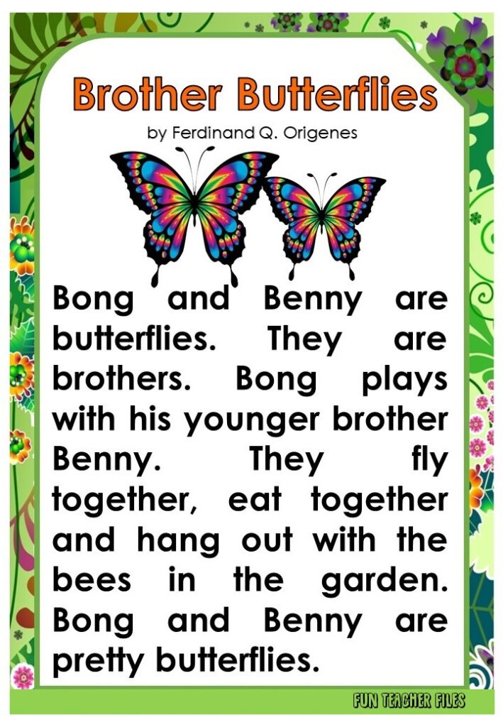 English Reading Passages about Animals - Fun Teacher Files