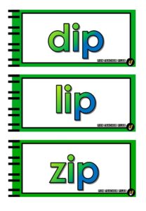 Short i Vowel Sound Flashcards - Fun Teacher Files