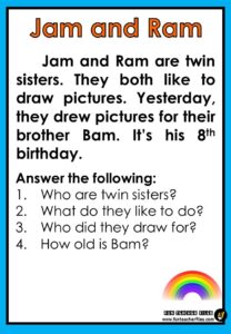 Reading Materials with Comprehension Questions - Fun Teacher Files