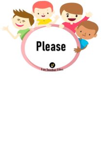 Polite Expressions Flashcards - Fun Teacher Files