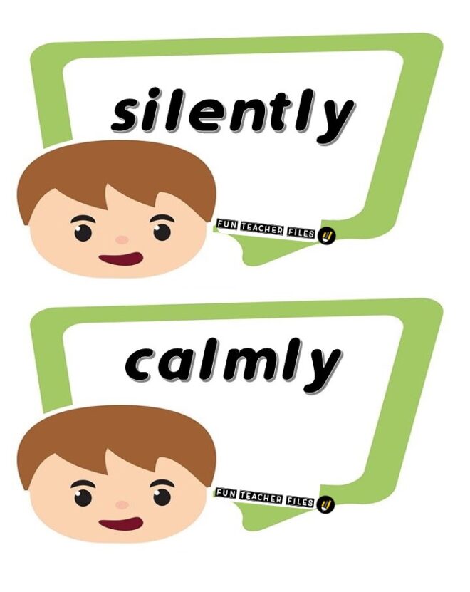 Adverbs Flashcards - Fun Teacher Files
