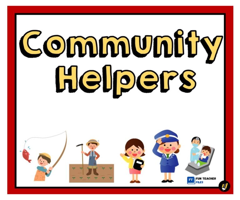 Community Helpers Flashcards - Fun Teacher Files