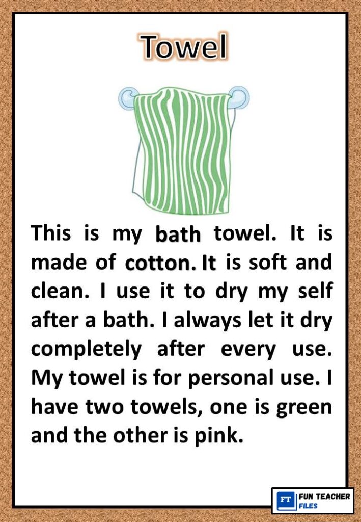 Reading Passages about Hygiene - Fun Teacher Files