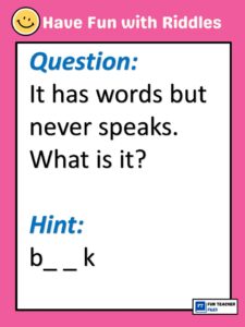 Have Fun with Riddles - Fun Teacher Files