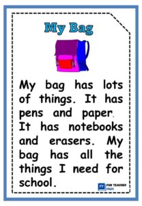 Short Passages for Reading - Fun Teacher Files