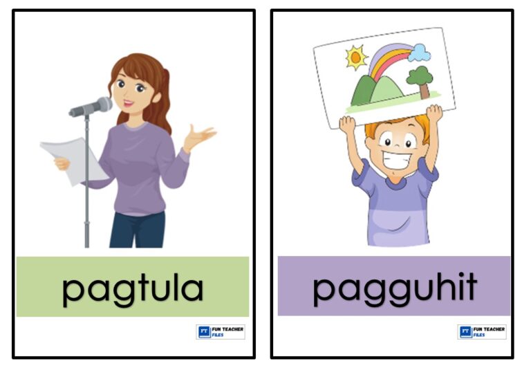 Iba't-ibang Kakayahan Flashcards - Fun Teacher Files