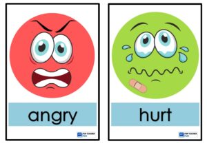 Emotions Flashcards - Fun Teacher Files