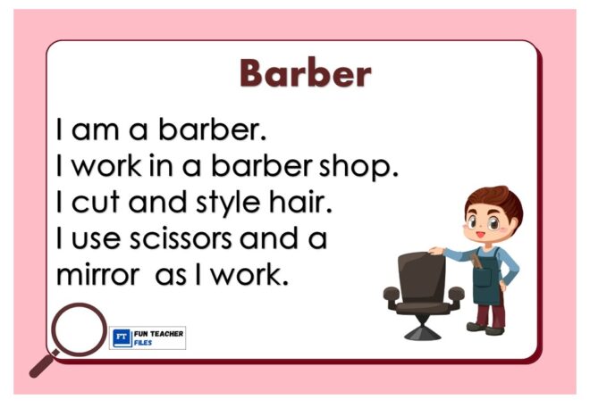 Reading Passages about Jobs - Fun Teacher Files