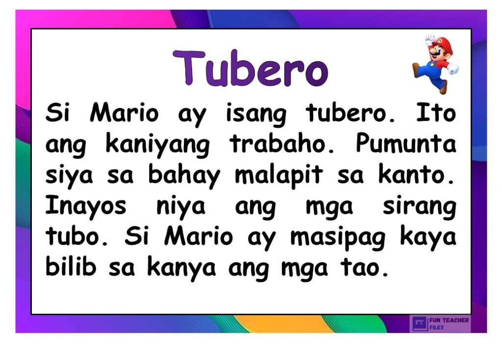 Filipino Reading Passages Set 4 Fun Teacher Files Filipino Reading Passages Set 4 Fun Teacher Files