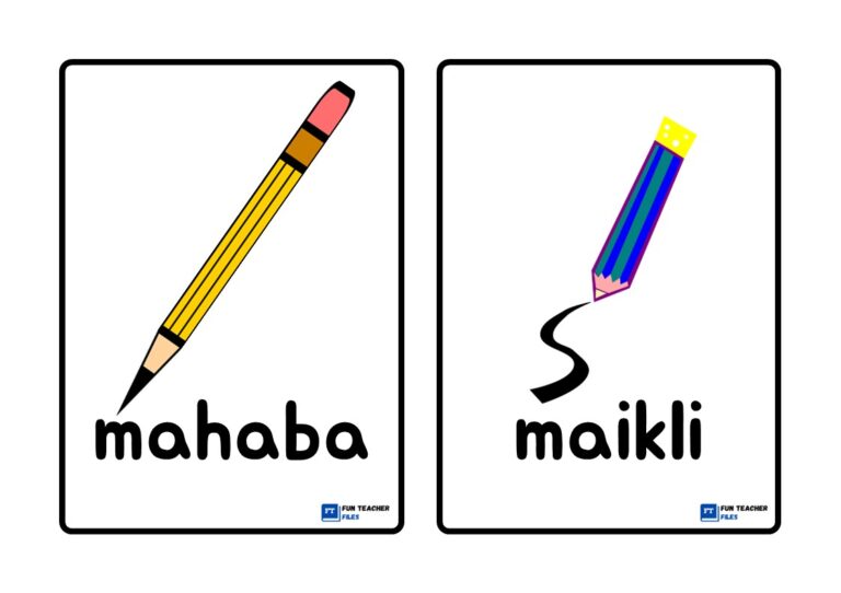 Salitang Magkasalungat Flashcards 1 - Fun Teacher Files