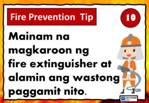10 Fire Prevention Tips - Fun Teacher Files