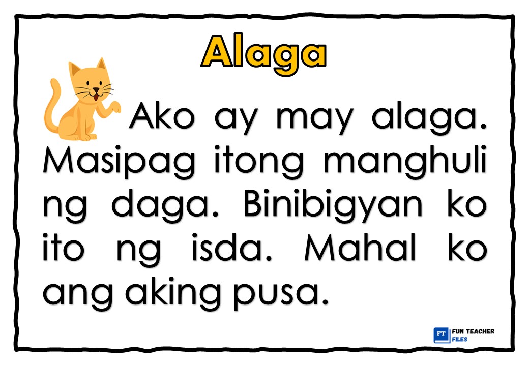 Reading Materials In Filipino Set 6 Fun Teacher Files Reading Materials In Filipino Set 6 Fun Teacher Files