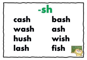 Words with -sh Sound - Fun Teacher Files