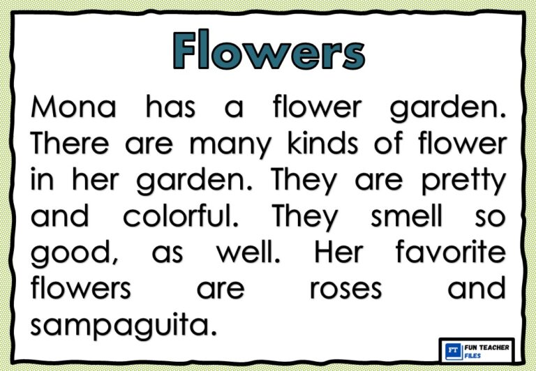 Reading Passages about Plants Set 1 - Fun Teacher Files