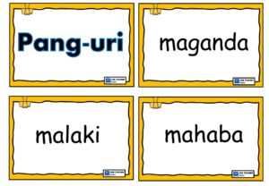 Pang-uri Flashcards - Fun Teacher Files