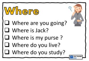 Read Question Words and Sentences: Interrogative Sentences Set 1 - Fun ...