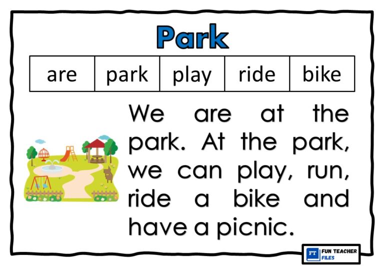 Reading Practice with Sight Words Set 1 - Fun Teacher Files