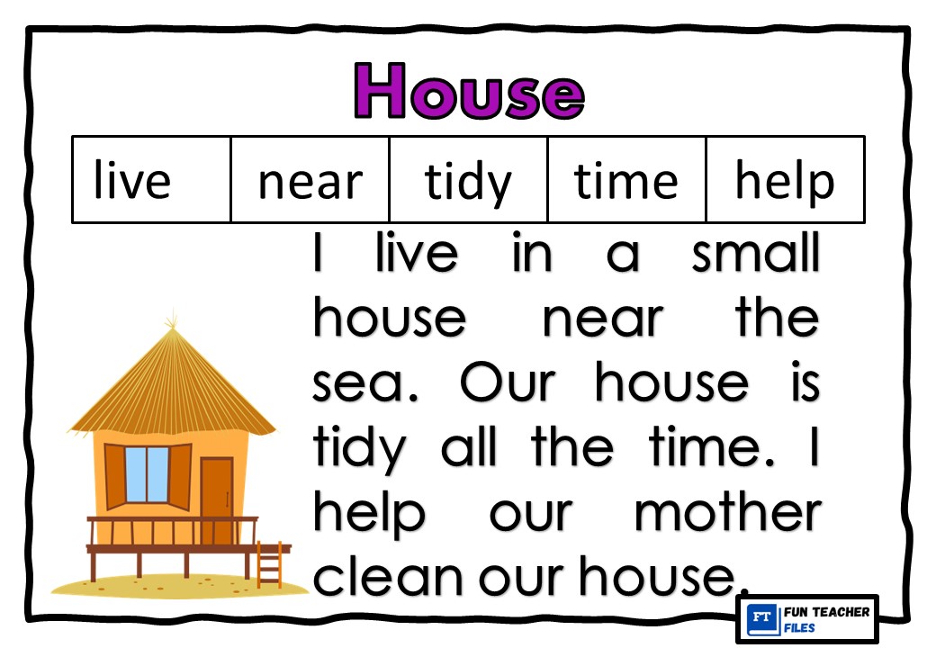 Reading Practice with Sight Words Set 4 – Places - Fun Teacher Files