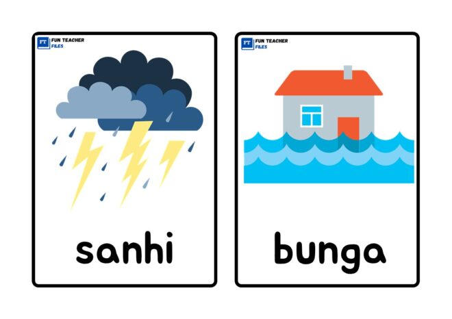 Sanhi at Bunga Flashcards - Fun Teacher Files
