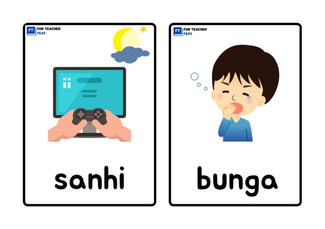Sanhi at Bunga Flashcards - Fun Teacher Files