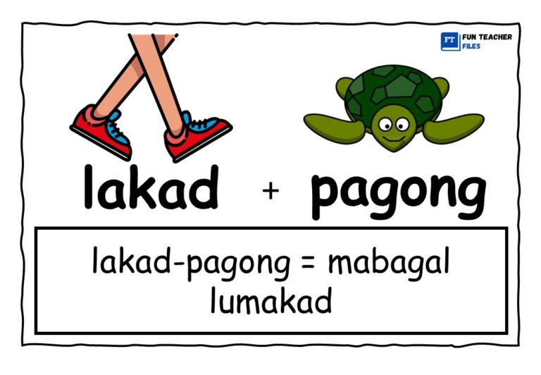 Tambalang Salita Flashcards - Fun Teacher Files