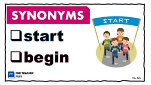 Synonym Flashcards Set 4 - Fun Teacher Files