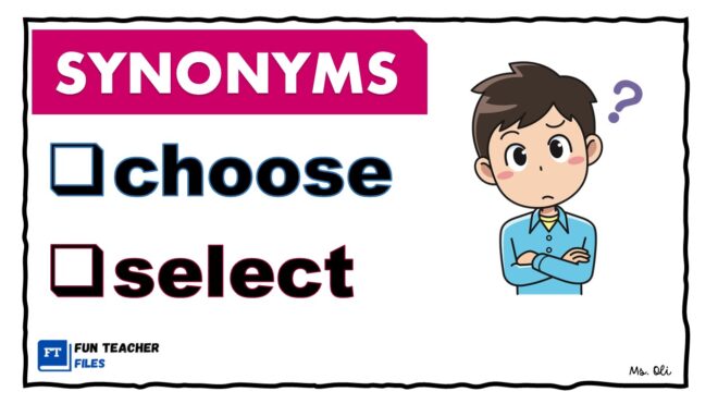 Synonym Flashcards Set 4 - Fun Teacher Files