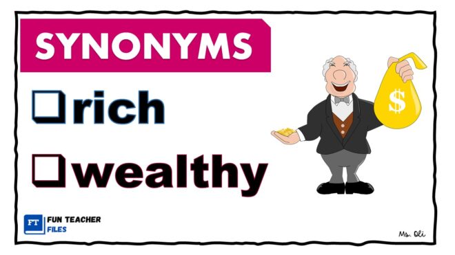 Synonym Flashcards Set 4 - Fun Teacher Files