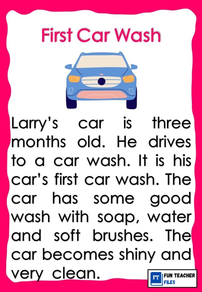 English Reading Passages Set 11 - Fun Teacher Files