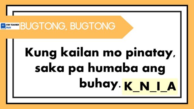 Bugtong Flashcards - Fun Teacher Files