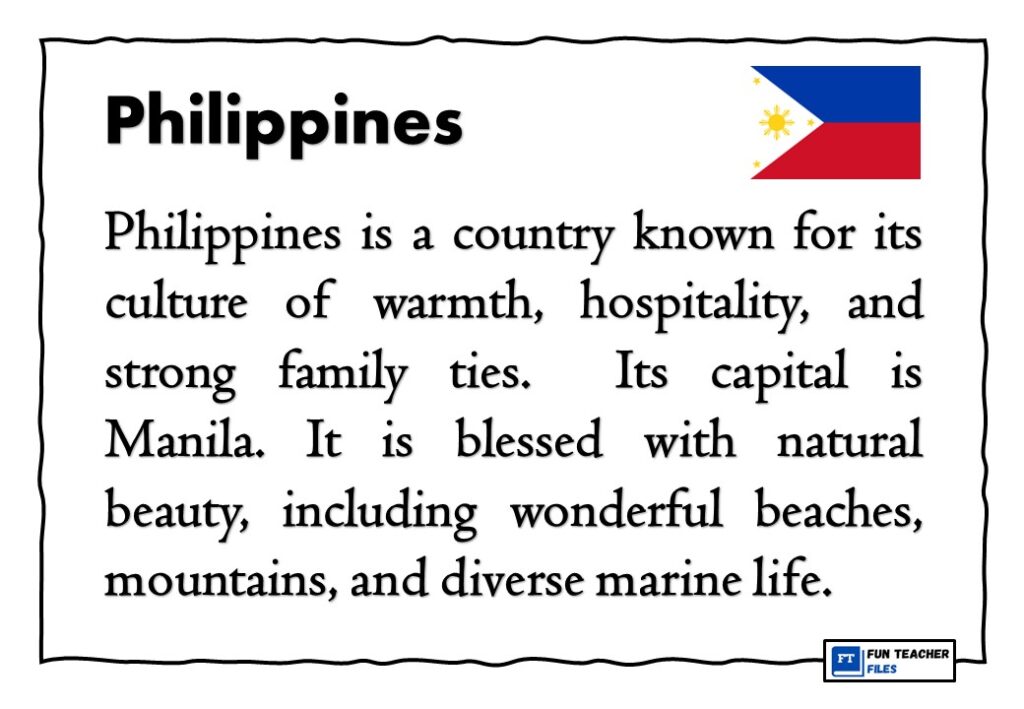 Reading Passages about Asian Countries - Fun Teacher Files