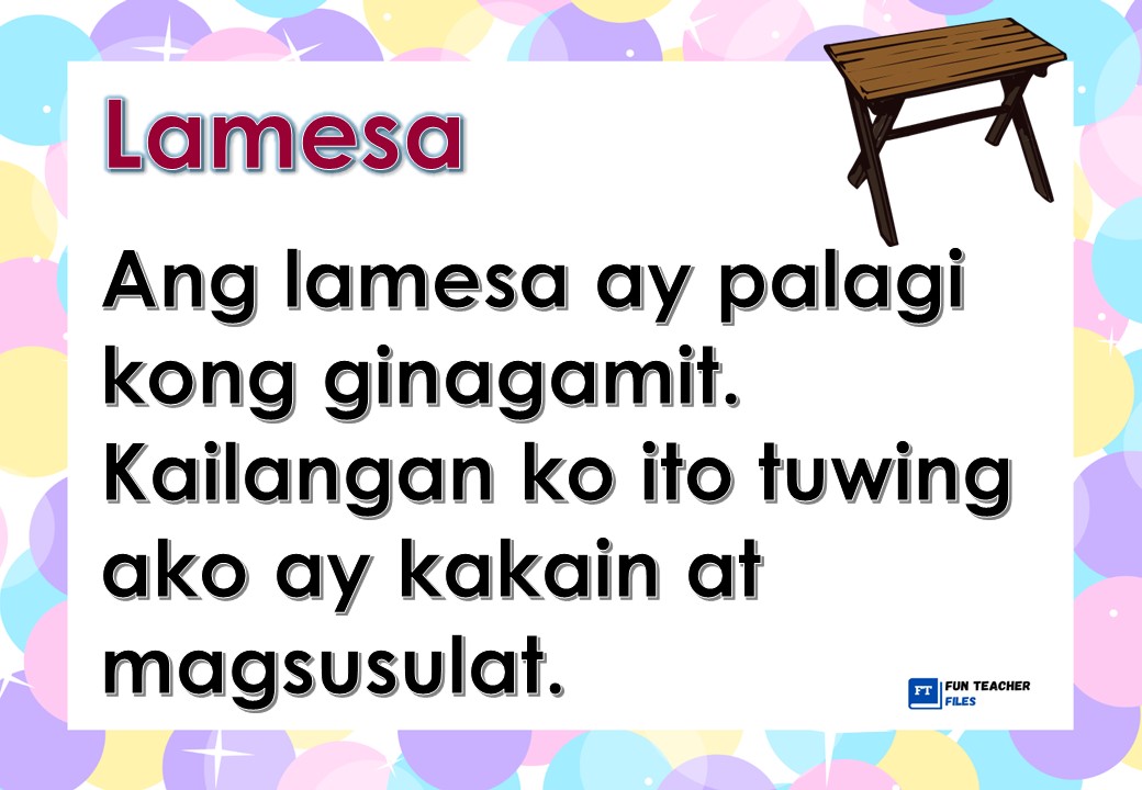 Filipino Reading Passages Set 9 - Fun Teacher Files