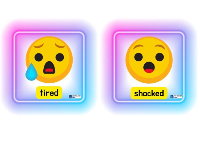 Emotions Flashcards - Fun Teacher Files