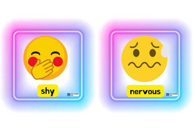 Emotions Flashcards - Fun Teacher Files