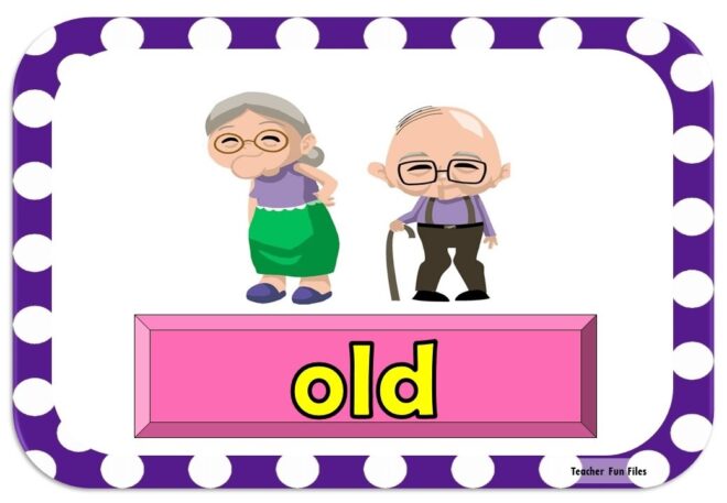 Adjectives Flashcards Set 1 - Fun Teacher Files