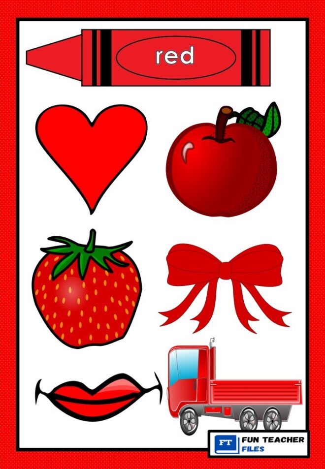 Color Charts Set 2 - Fun Teacher Files