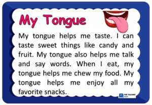 English Reading Passages Set 18 – Five Senses - Fun Teacher Files