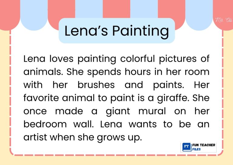 English Reading Passages about Hobbies Set 23 - Fun Teacher Files