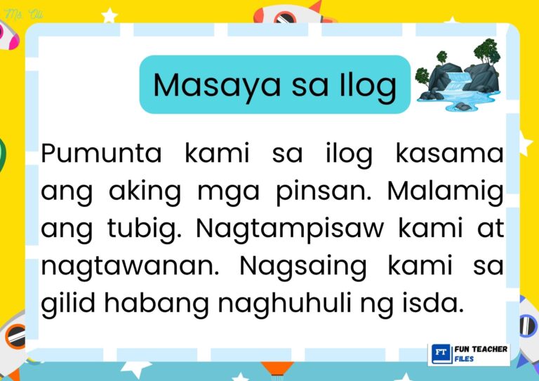 Filipino Reading Passages Set 17 - Fun Teacher Files