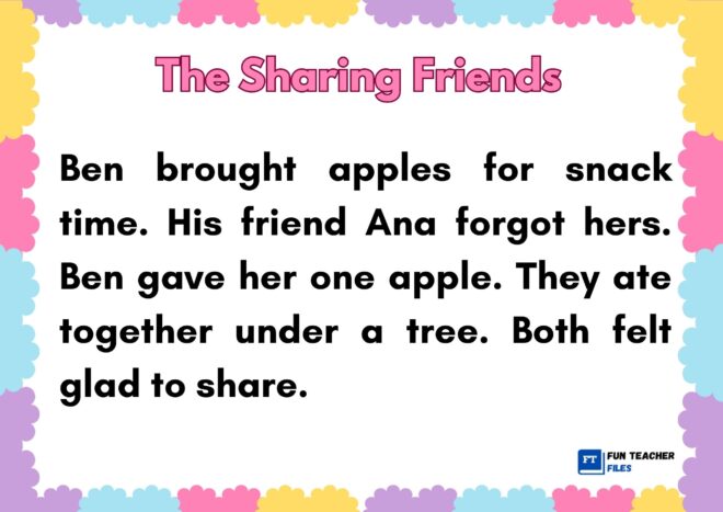 English Reading Passages Set 24 - Fun Teacher Files