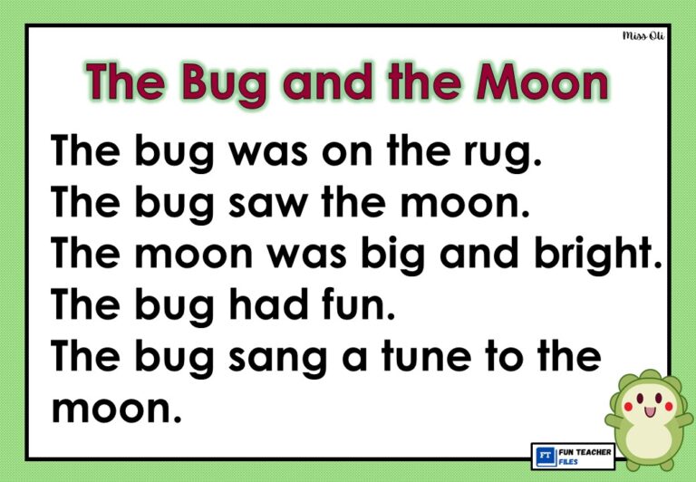 Short and Long Vowel Sounds Reading Practice 1 - Fun Teacher Files
