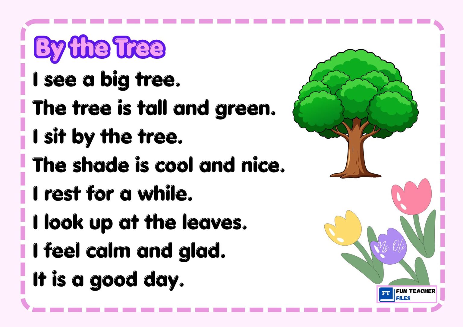 English Reading Passages Set 27 - Fun Teacher Files